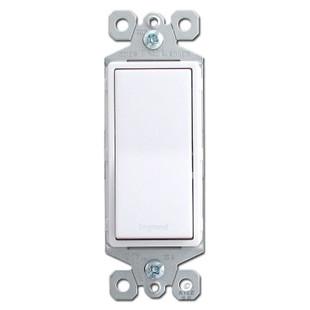White 3 Way Rocker Switch | Kyle Switch Plates