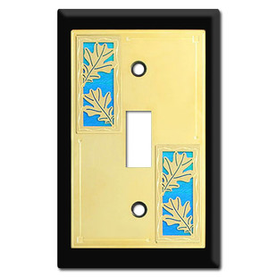 Oak Leaf Switch Plates | Kyle Switch Plates