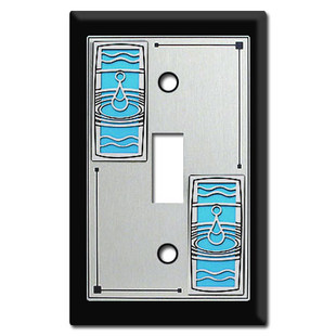 Water Droplet Switch Plates