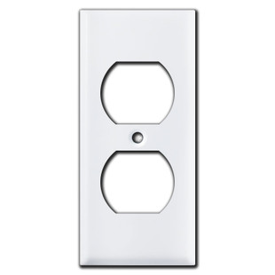 2'' Compact Outlet Covers - White | Kyle Switch Plates
