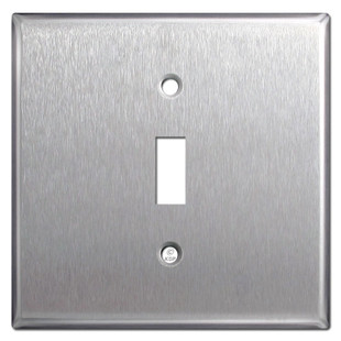 Widest 1 Toggle Cover Plates - Spec Grade Stainless Steel