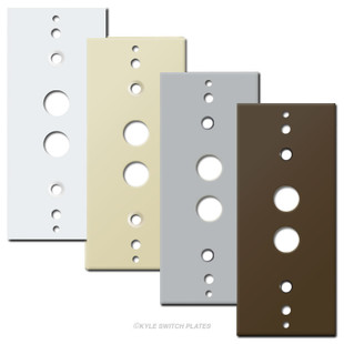 Push Button Insert for Decora Rocker Light Switch Plates