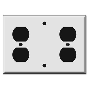 Outlet Blank Outlet Combo Wall Switch Plate | Kyle Switch Plates