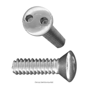 Tamper Resistant 1'' Spanner Electrical Wall Plate Screws