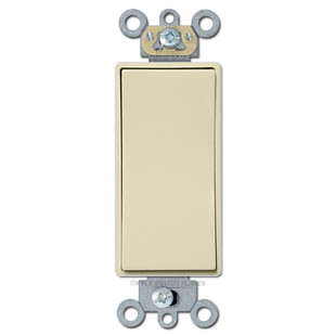 Momentary Contact Low Voltage Decora Switch 24V 3A - Ivory