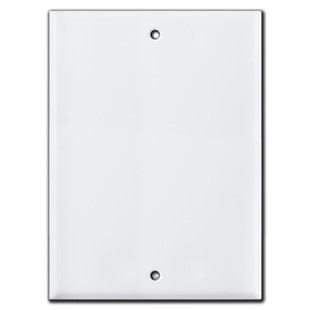Blank 7.5'' Patio Speaker Cover for Wall Intercom Box - 6.25'' Screws