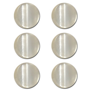 Classic Accents Push Button Light Switch Cap Inserts - Pearlized