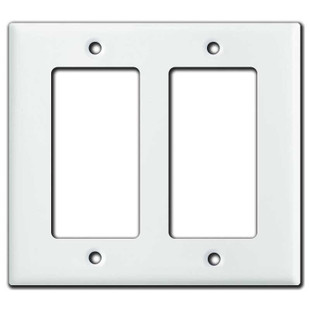 4'' Short 2 Decora Rocker Outlet Wall Plates | Kyle Switch Plates