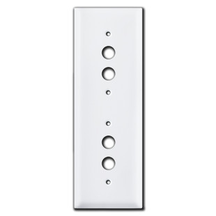Tandem Stacked 2 Push Button Light Switch Covers | Kyle Switch Plates