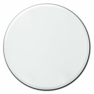 Round Blank Ceiling Box Blank Cover Plates - No Screw Holes