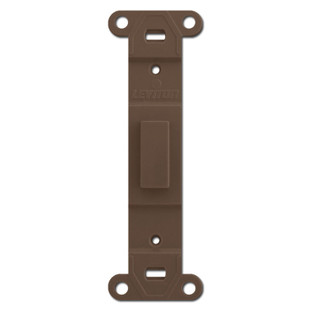 Brown Toggle to Blank Switch Plate Filler | Kyle Switch Plates