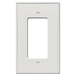 1-Gang Metal Touch-Plate Ultra Low Voltage Flush Plate & Frame