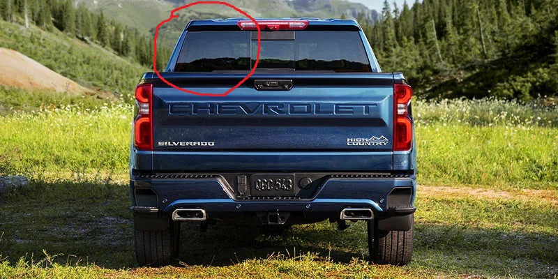 19-2025 1500, 20-25 2500, 3500 LEFT Chevy Silverado GMC sliding rear ...