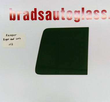 86-11 Ford Ranger Left Side Sliding Rear Window Back Glass Slider ...
