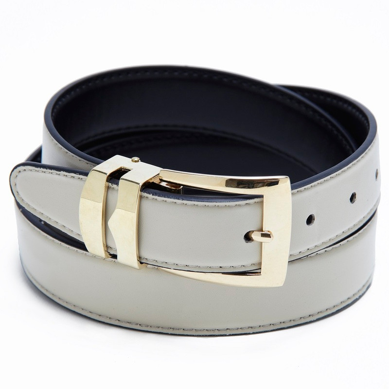 Concitor Men's Reversible Belts | Color Leather Belt