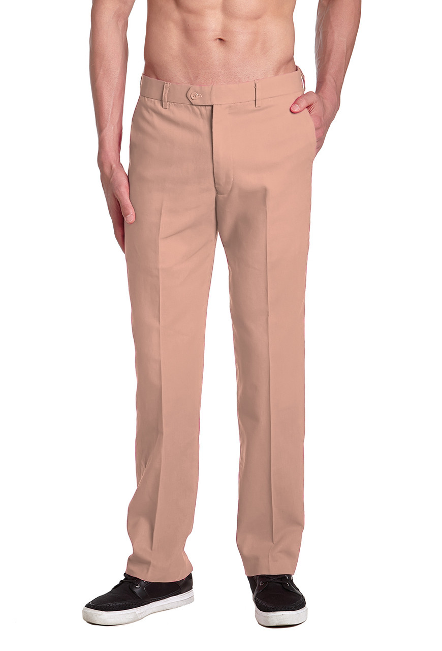 Men's Red Dress Pants | Concitor Mens Red Trousers