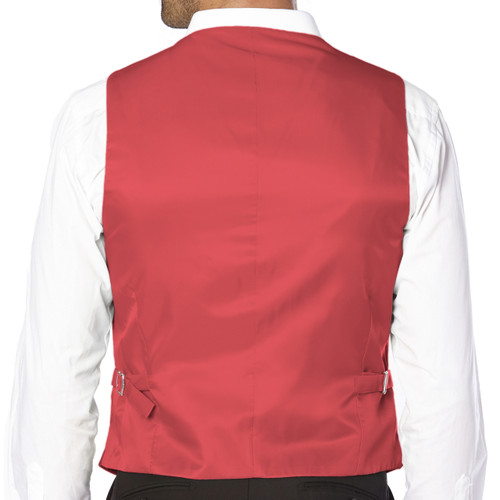 Men's Coral Pink Vest | Concitor Clothing Vests