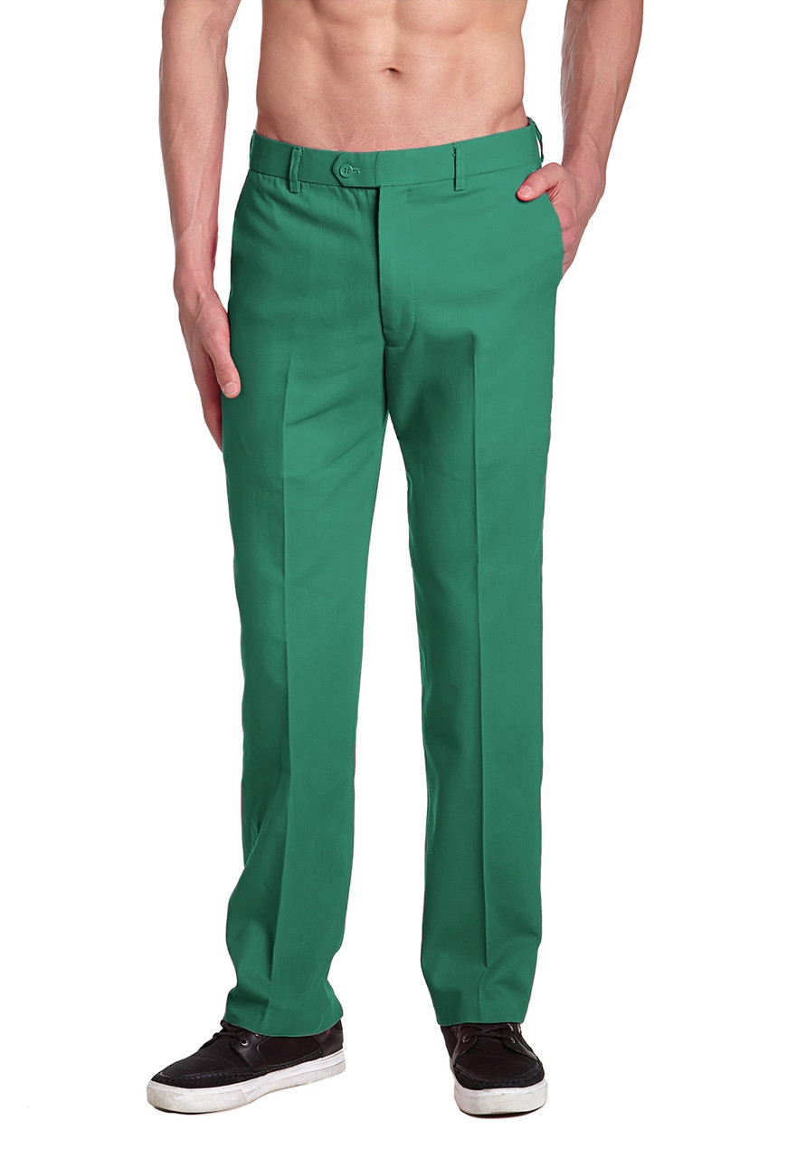 Men's Red Dress Pants | Concitor Mens Red Trousers