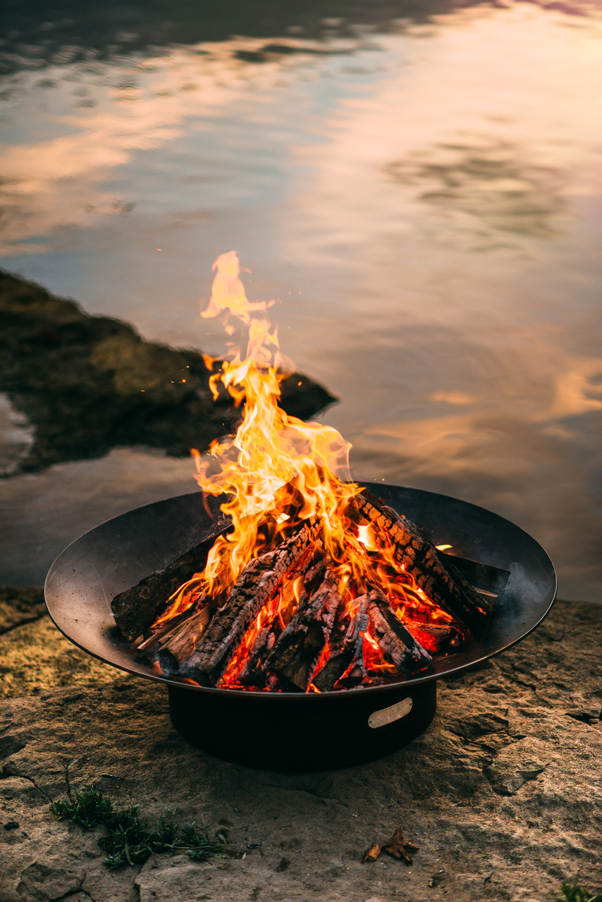 Asia Fire Pit Asia 36″ Gas Fire Pit By Fire Pit Art | FirePit