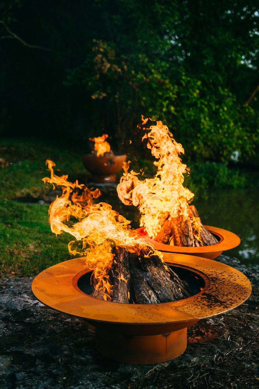 Saturn - Customized - Fire Pit Art®