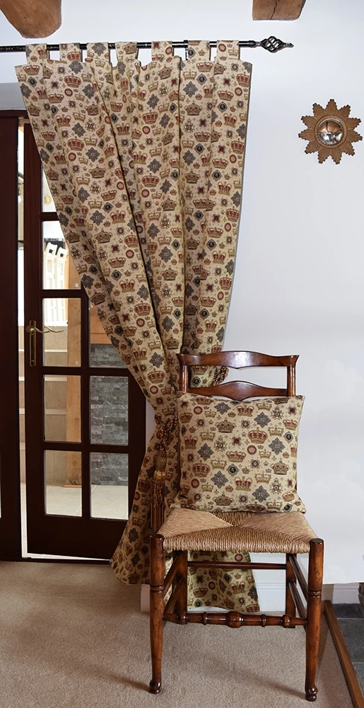 Royal Crowns Curtains | Westminster Abbey Shop