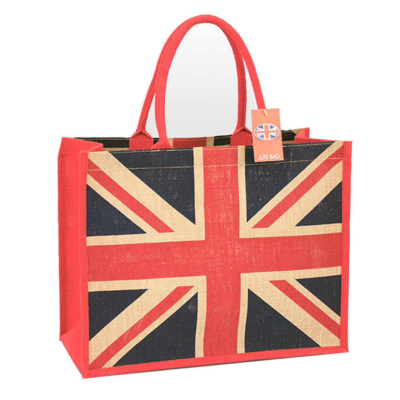 Westminster Abbey Union Jack Jute Bag | Westminster Abbey Shop