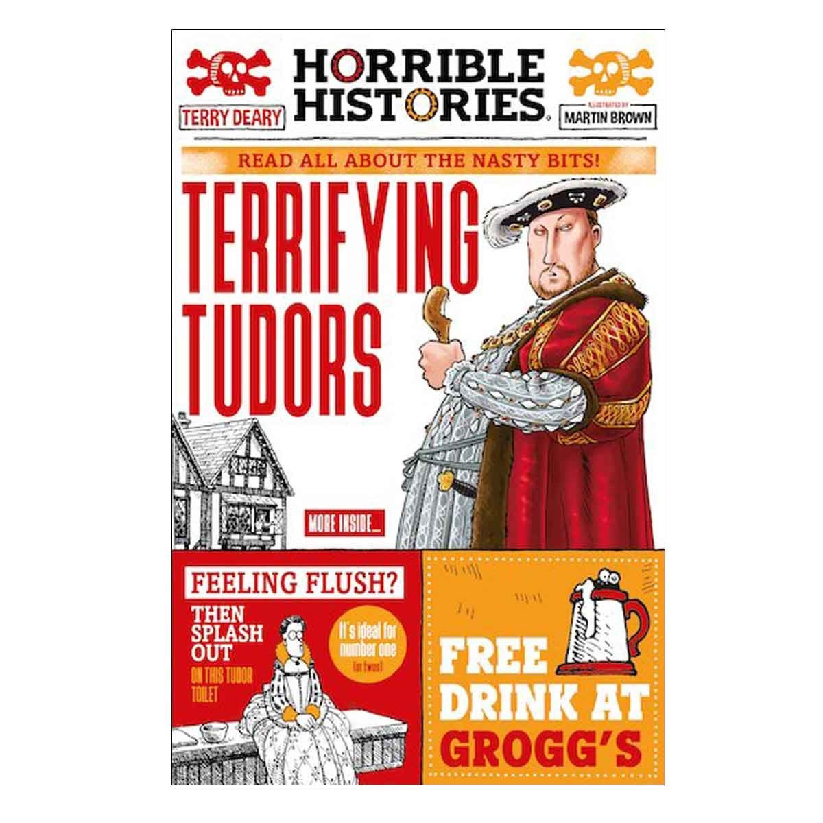 Terrifying Tudors By Terry Deary | Westminster Abbey Shop