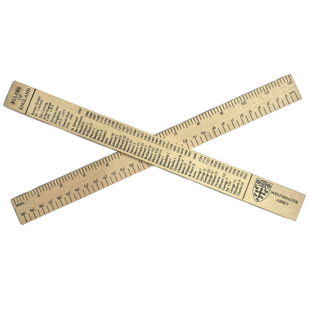 Rulers of England Ruler | Westminster Abbey Shop