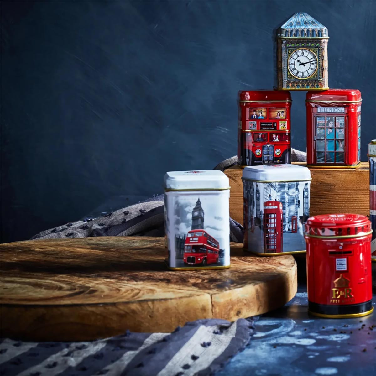 Six Mini London Tea Tins Gift Pack | Westminster Abbey Shop