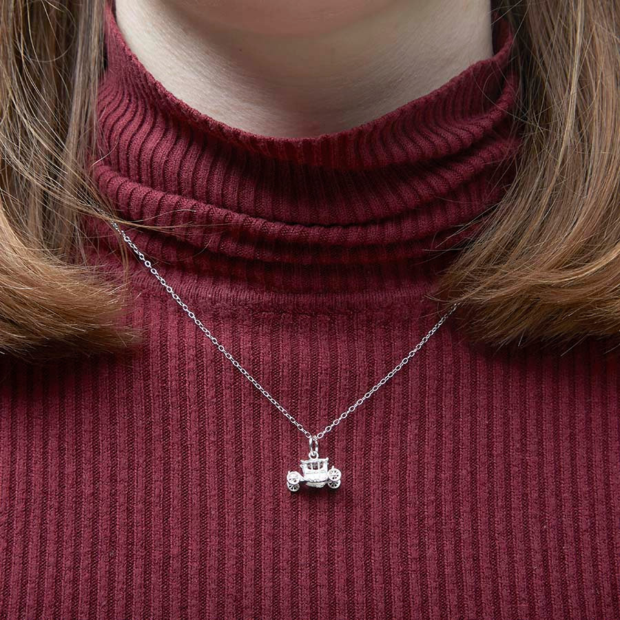 Westminster Abbey Sterling Silver State Coach Necklace | Westminster ...
