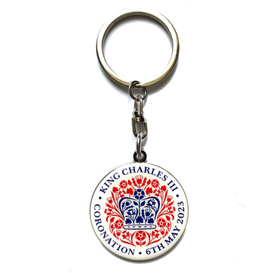 Official Coronation Emblem Keyring | Westminster Abbey Shop