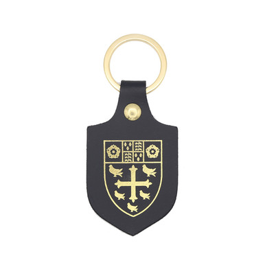 Westminster Abbey Crest Leather Keyring | Westminster Abbey Shop