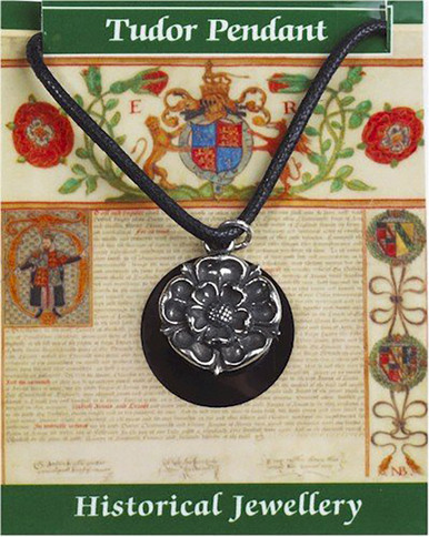 Tudor Rose Pewter Necklace | Westminster Abbey Shop