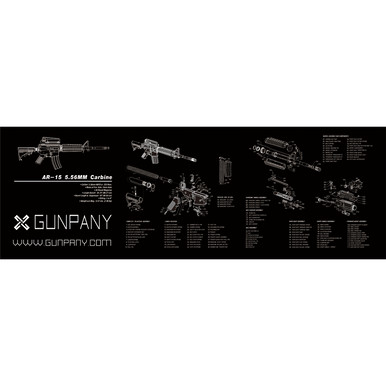 Vector Optics Bench Mat – 36"x12" Non-Slip Work Surface for Firearm ...