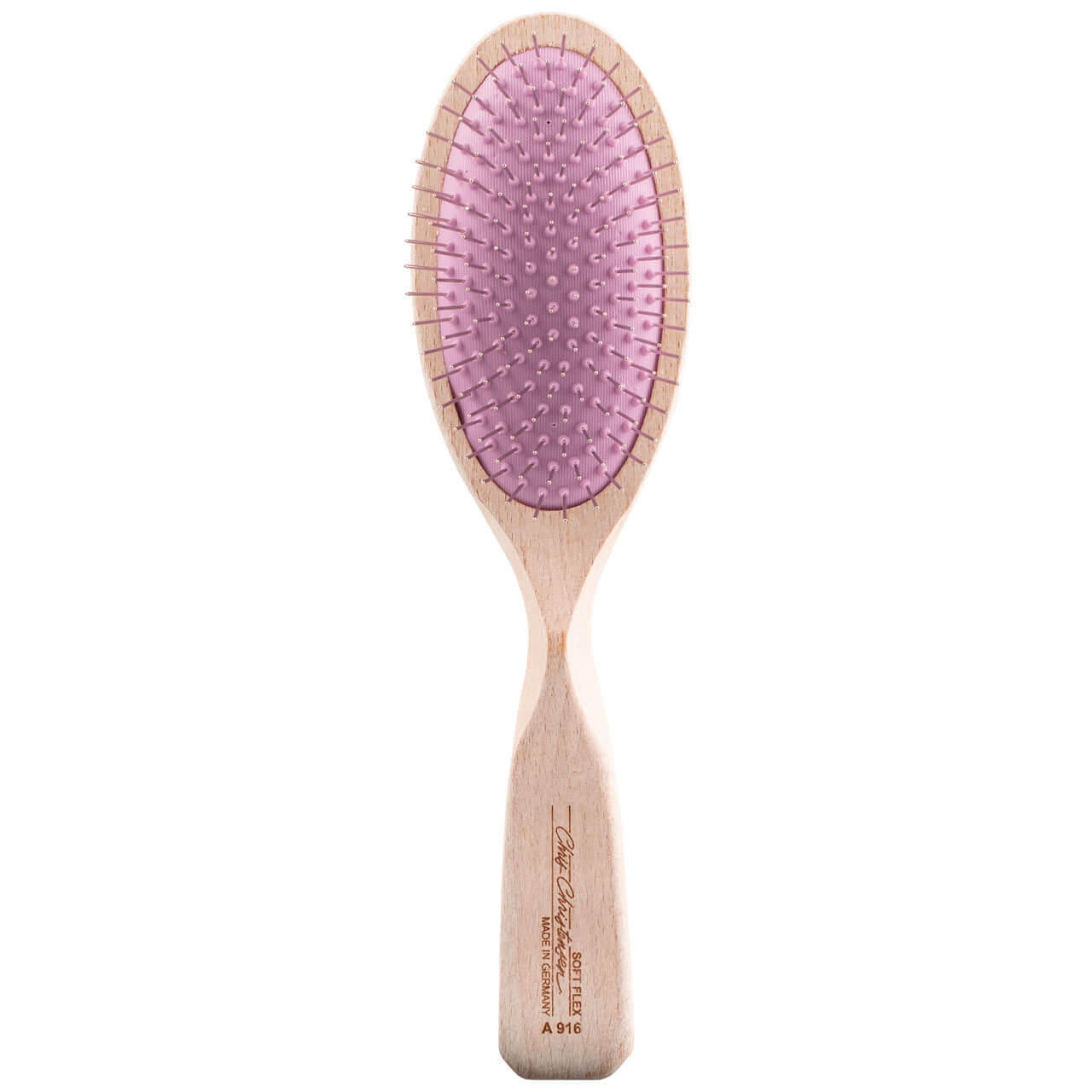 CHRIS CHRISTENSEN WOOD PIN BRUSH OVAL - LARGE (A040)
