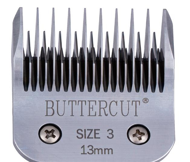 Geib Buttercut Stainless Steel Clipper Blades- Skip Tooth