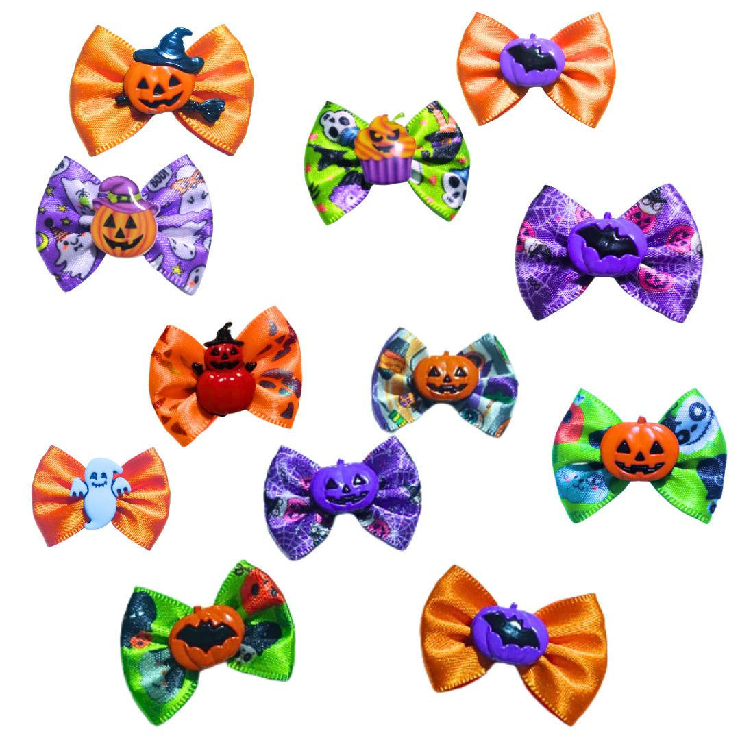 Salon Outfitters Halloween Bows (10 pack) - Lynn Professional