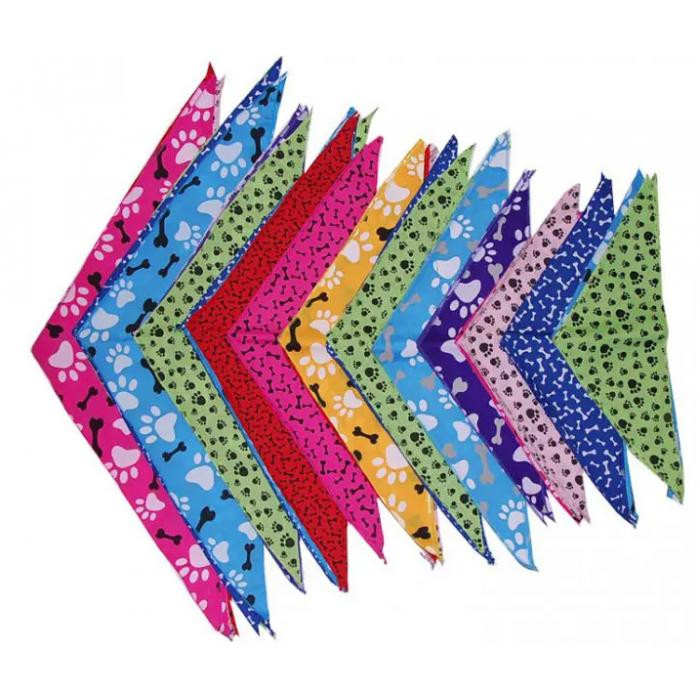 Cozymo Bandanas Paws & Bones (72 Pack) - Mixed Sizes