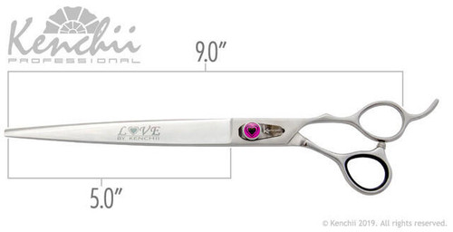 Kenchii Love Shears - Dog Grooming Scissors