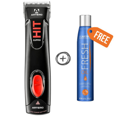 Artero HIT Professional Cordless Grooming Clipper with Free Oil Fresh ...