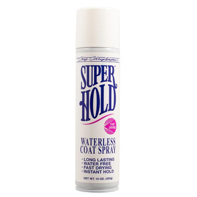 Chris Christensen Super Hold Waterless Coat Spray 10oz Aerosol