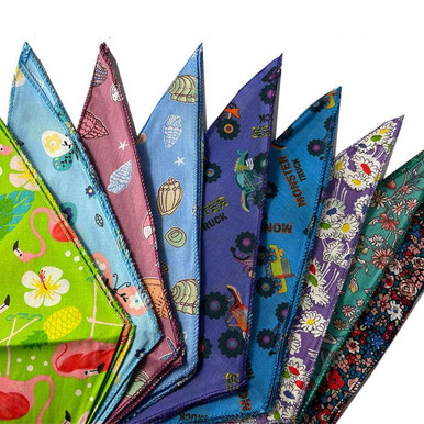 Cozymo Bandanas Happy Love (72 Pack) - Mixed Sizes