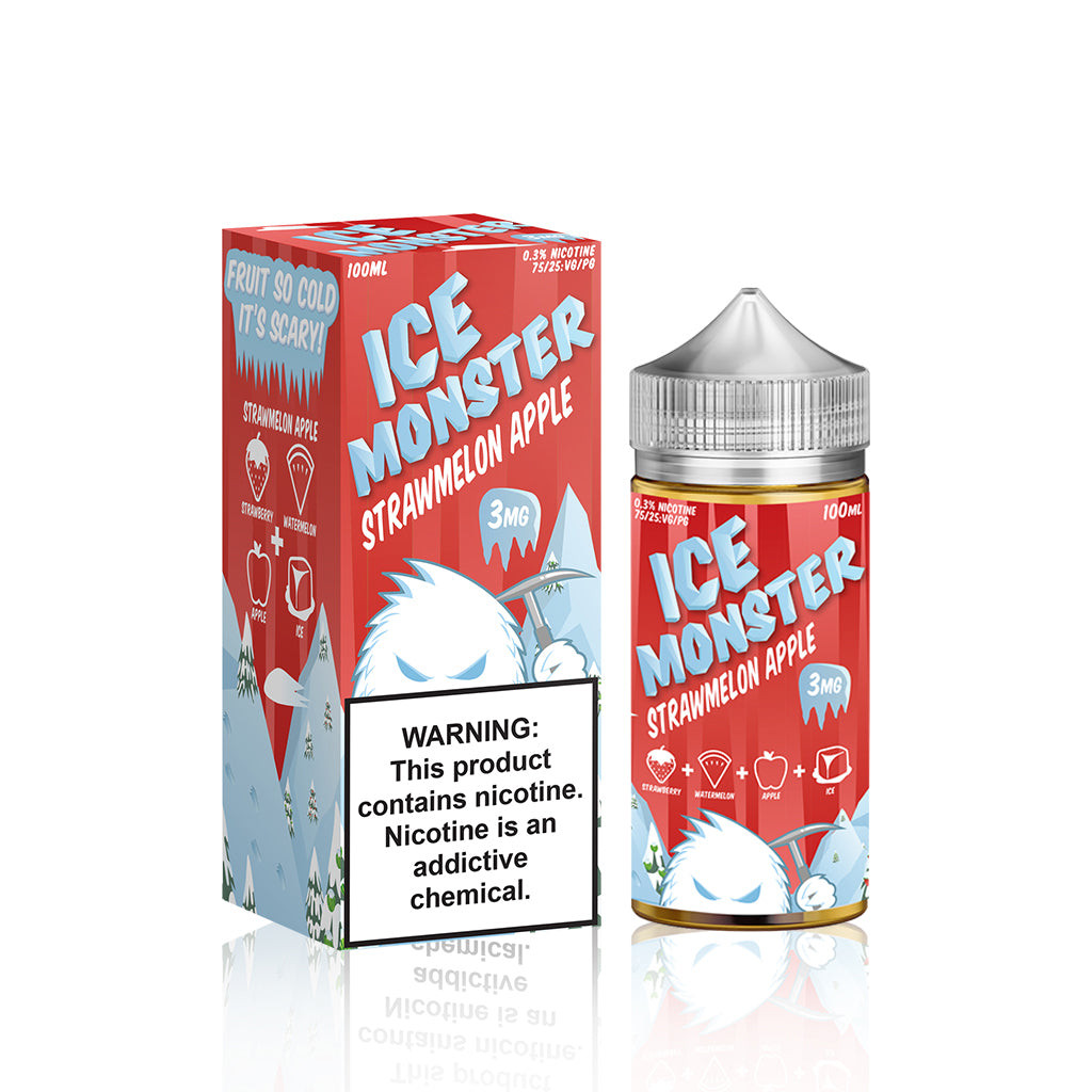 Ice Monster E-Liquid - Strawmelon Apple - 100ml
