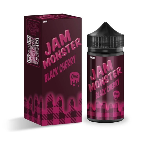 Jam Monster E-Liquid - Black Cherry - 100ml | Only $18.99