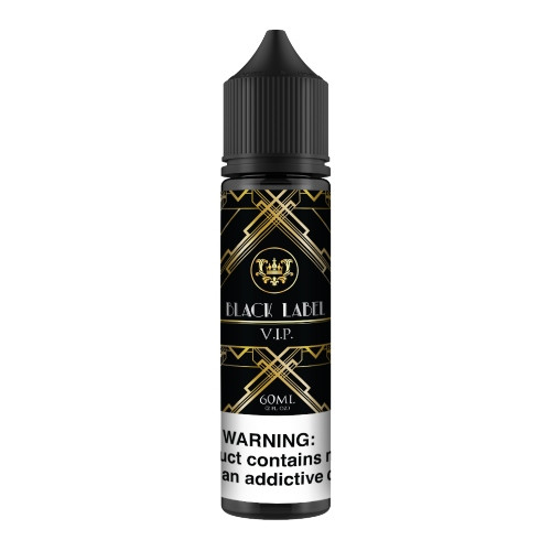 Black Label E-Liquid - VIP - 60ml | Only $16.99