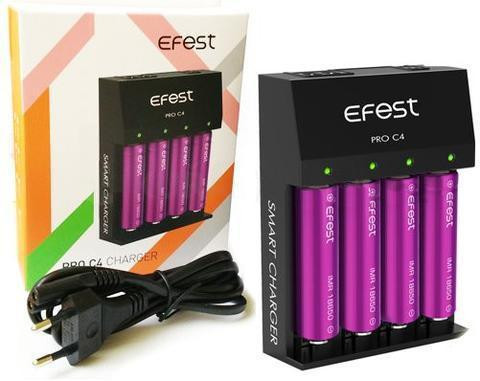 Efest Pro C4 Charger - Breazy