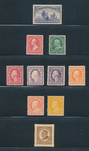 UNITED STATES – Premium Turn of 20th Century Selection, VF-XF, Most NH ...