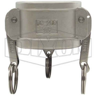 GLOBAL 4" SS DUST CAP - CurryDIRECT