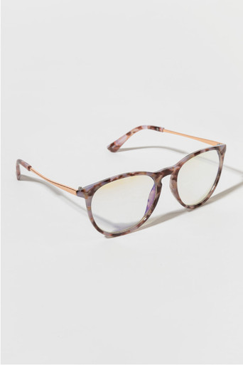 Olivia Blue Light Round Glasses