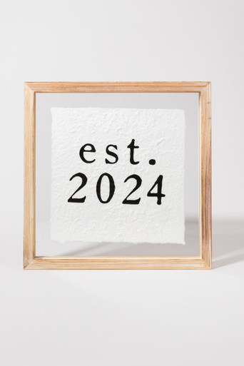 Est 2024 Wall Plaque | francesca's®